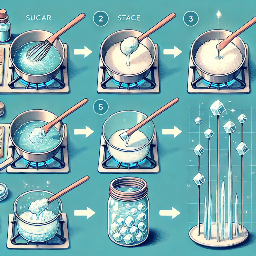 Homemade Crystal Candy Recipe – Easy Step-by-Step Guide